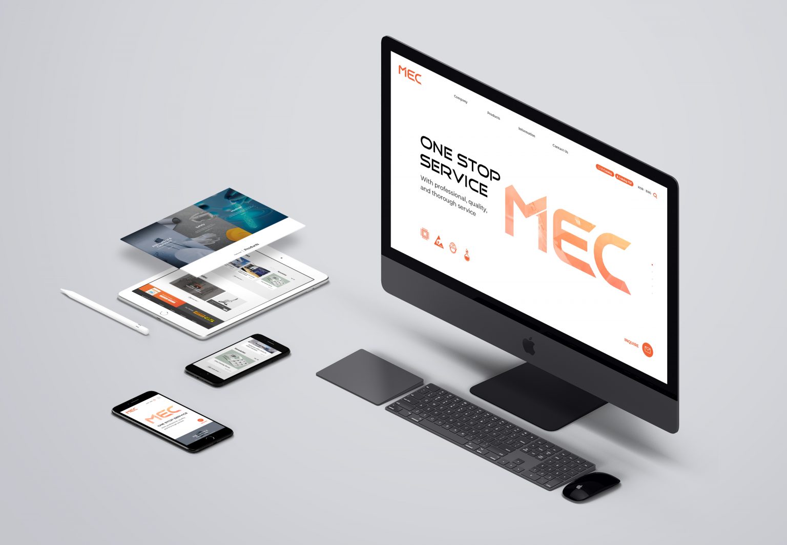MEC homepage has been redesigned – MEC Industries