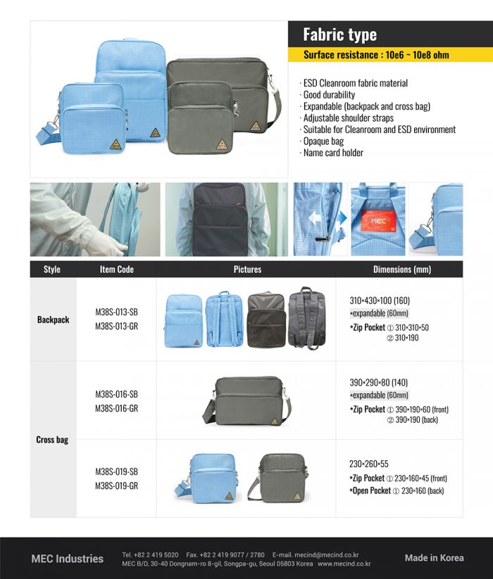 February 2023 ESD Cleanroom Bags – MEC Industries