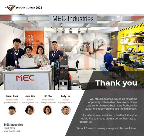 Productronica 2023 – MEC Industries
