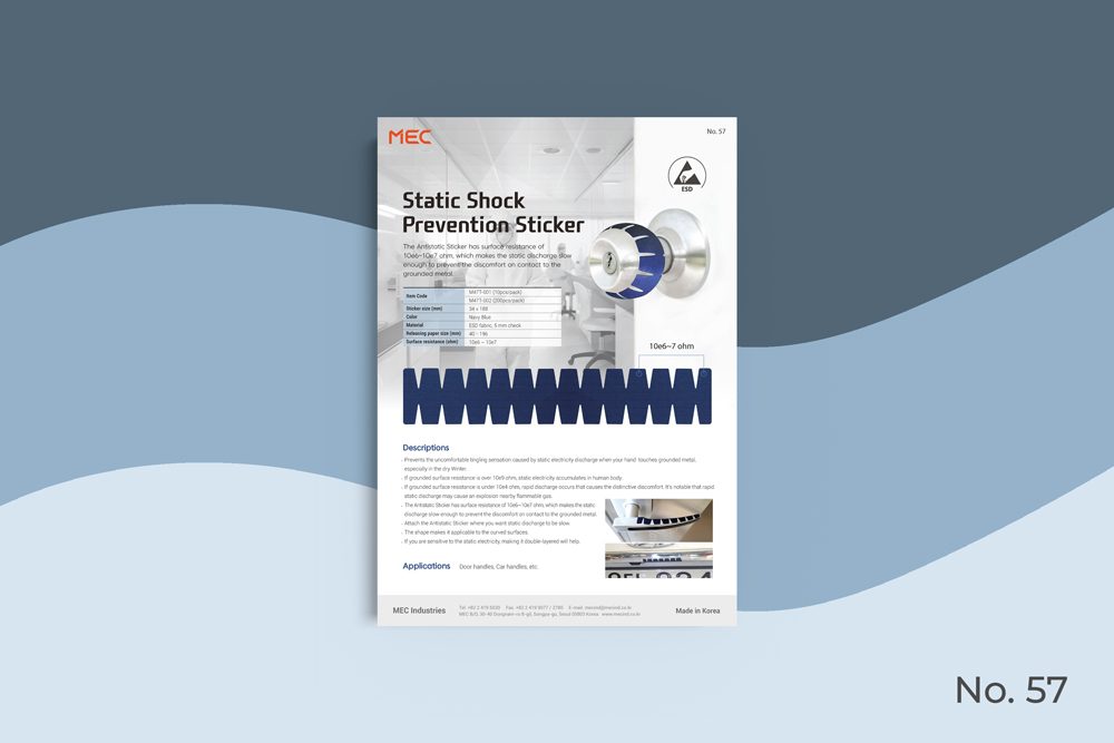 May 2024 Static Shock Prevention Sticker – MEC Industries